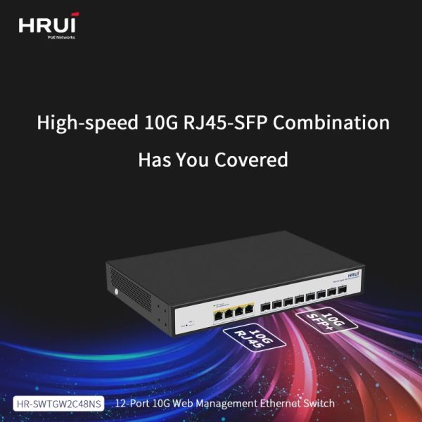 Tìm hiểu về bộ chuyển mạch Multi-Gigabit Ethernet Switch HRUI