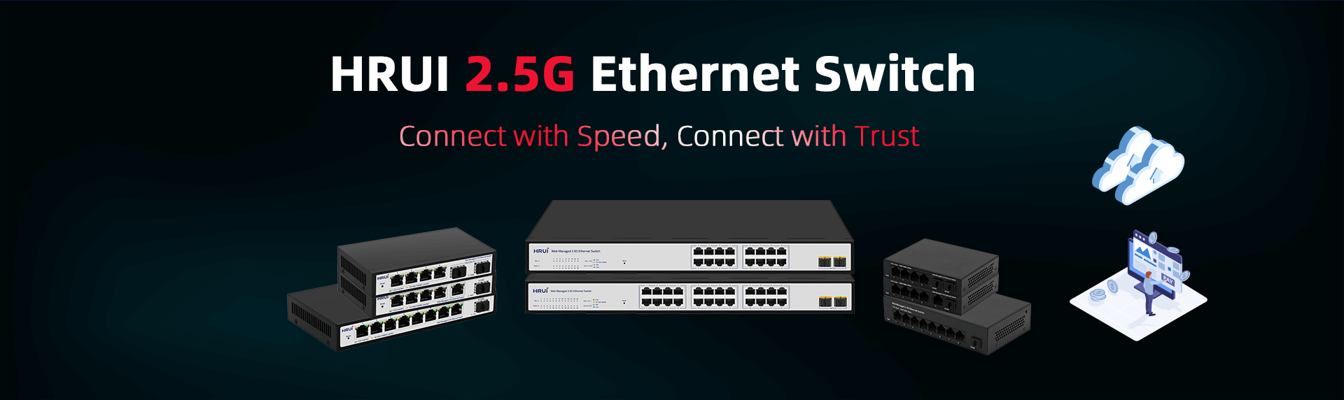 Trang chủ - HRUI - Switch công nghiệp | PoE & Ethernet Switch